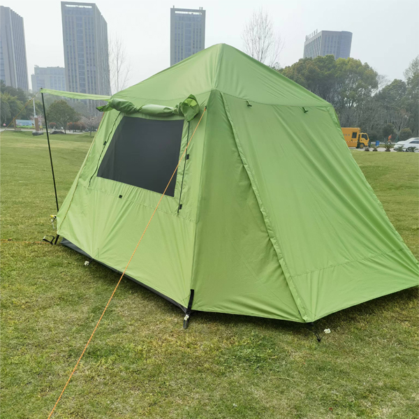 Iron tube quick-opening automatic double-layer tent from China ...